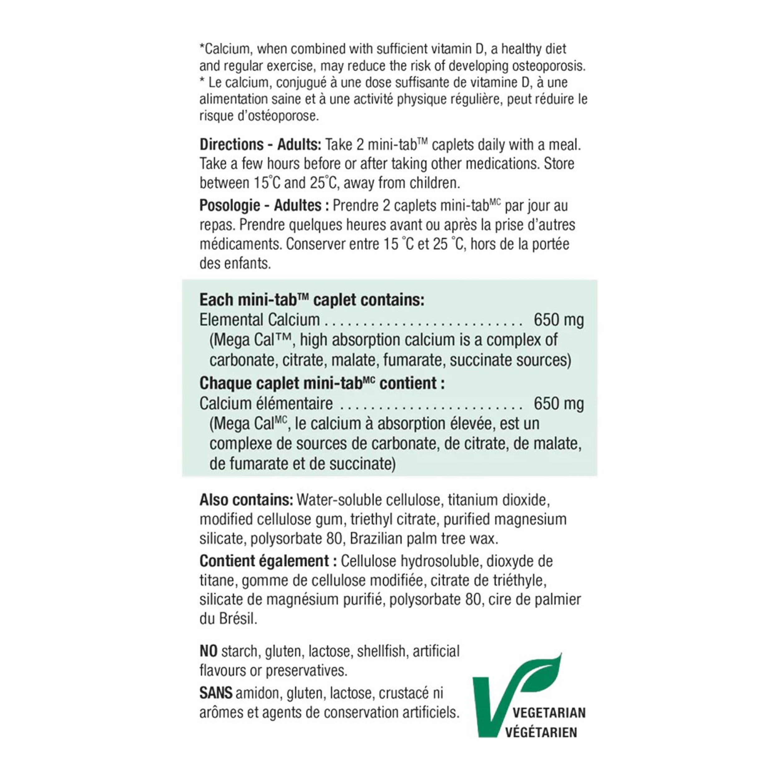 Jamieson Calcium 650mg Bonus - 120 Caplets | SportChek