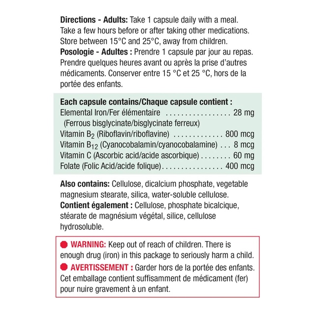 Jamieson Gentle Iron 28mg 90 Capsules | SportChek