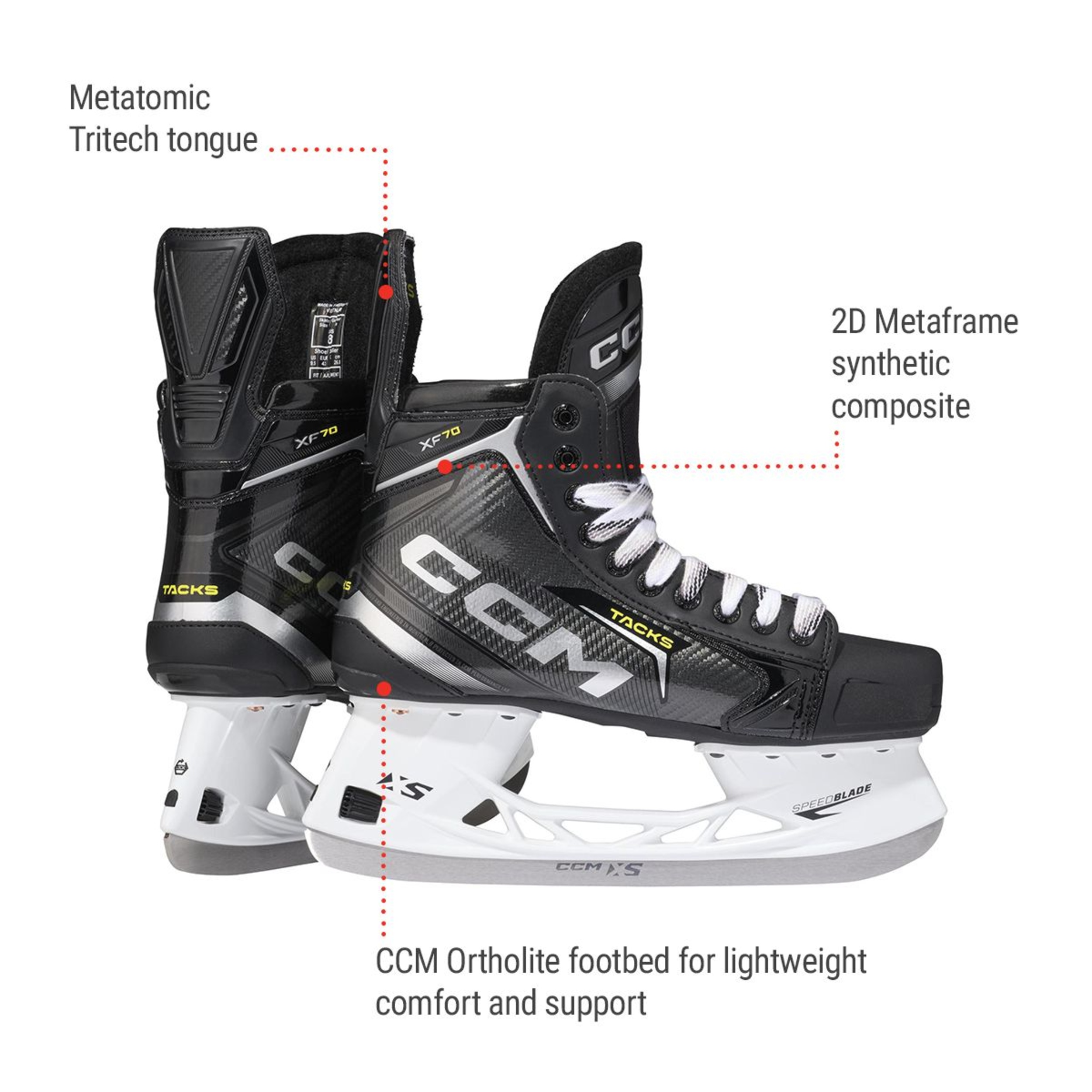 CCM Tacks XF 70 Senior Hockey Skates | SportChek