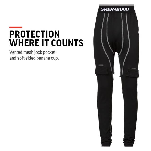Sherwood Compression Jock Junior Hockey Pants | SportChek