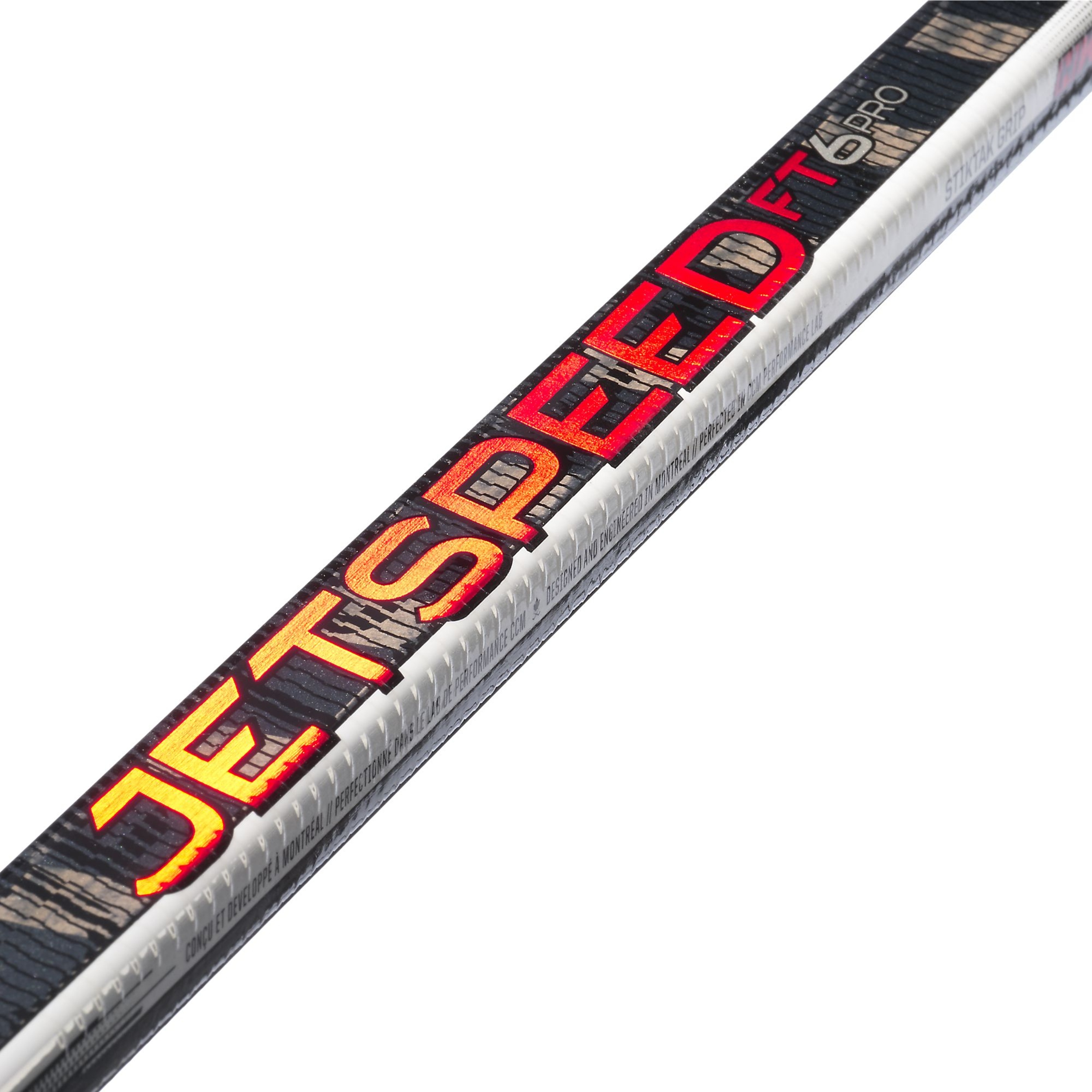 CCM JetSpeed FT6 Pro Grip Senior Hockey Stick, Carbon Fiber, Hybrid ...