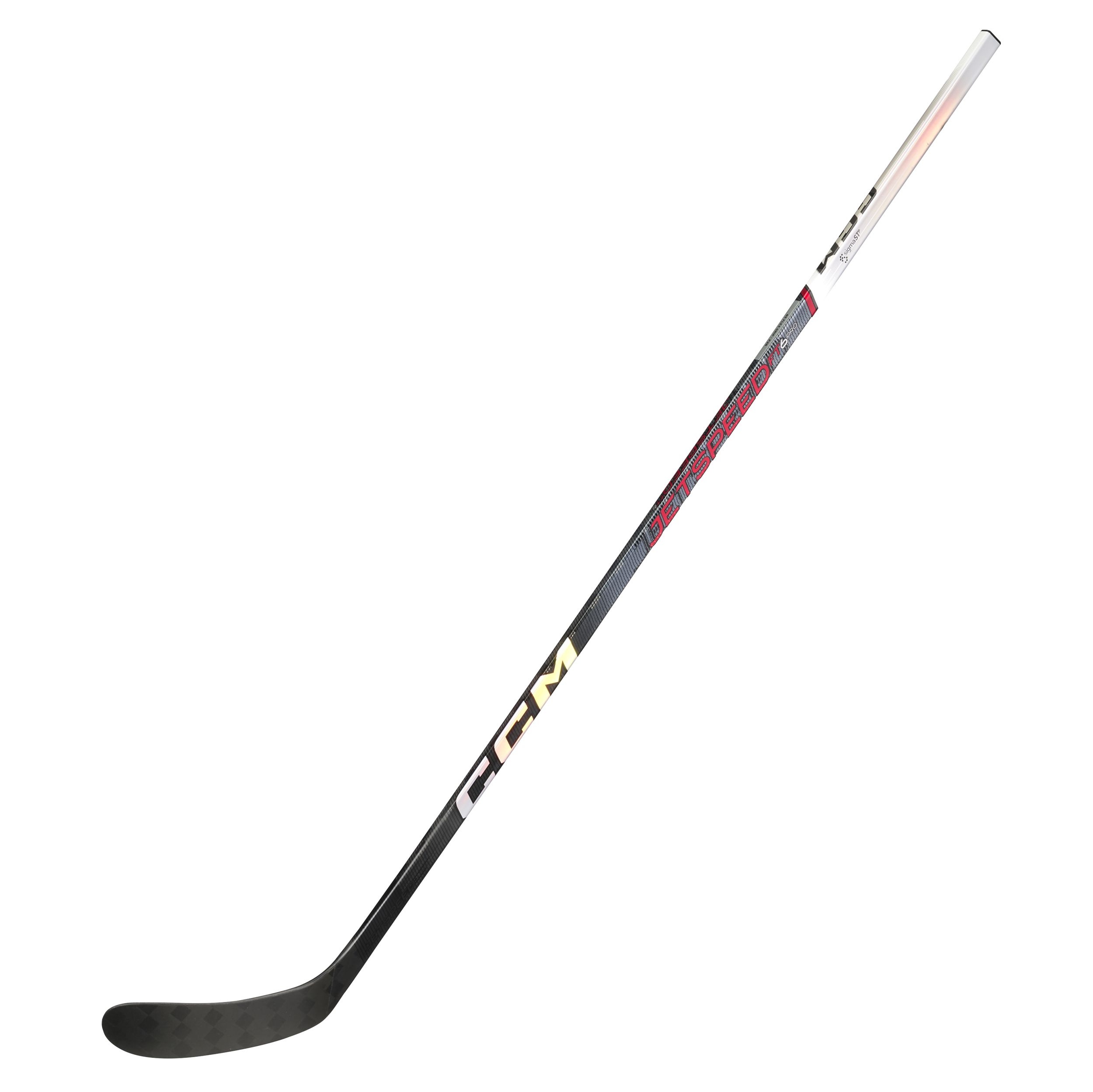 CCM JetSpeed FT6 Pro Grip Senior Hockey Stick, Carbon Fiber, Hybrid ...