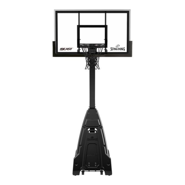 Spalding "The Beast" Stealth 60 Inch Portable Basketball System | Sportchek