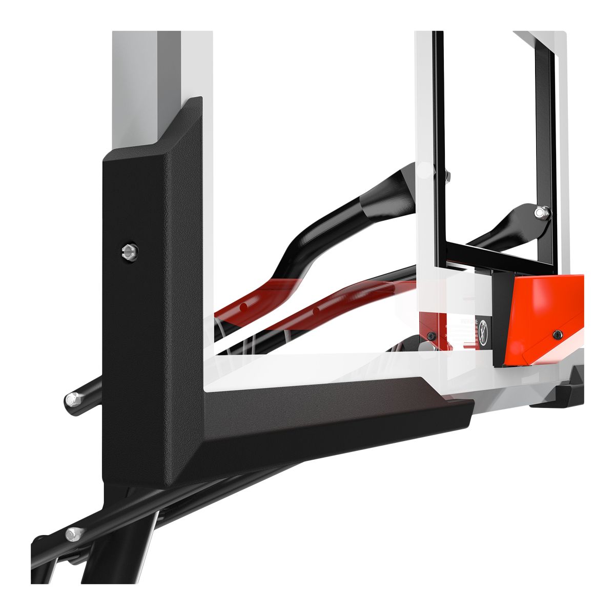 Spalding 60 Inch Acrylic Hybrid Portable Basketball System | Sportchek