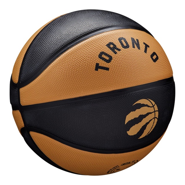 Wilson NBA City Edition Toronto Raptors Basketball, Size 7, Outdoor ...