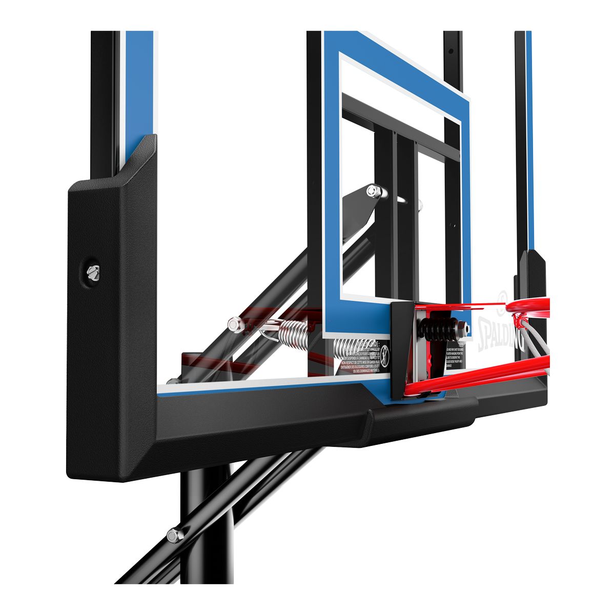 Spalding 48 Inch Polycarbonate Portable Basketball System | Sportchek