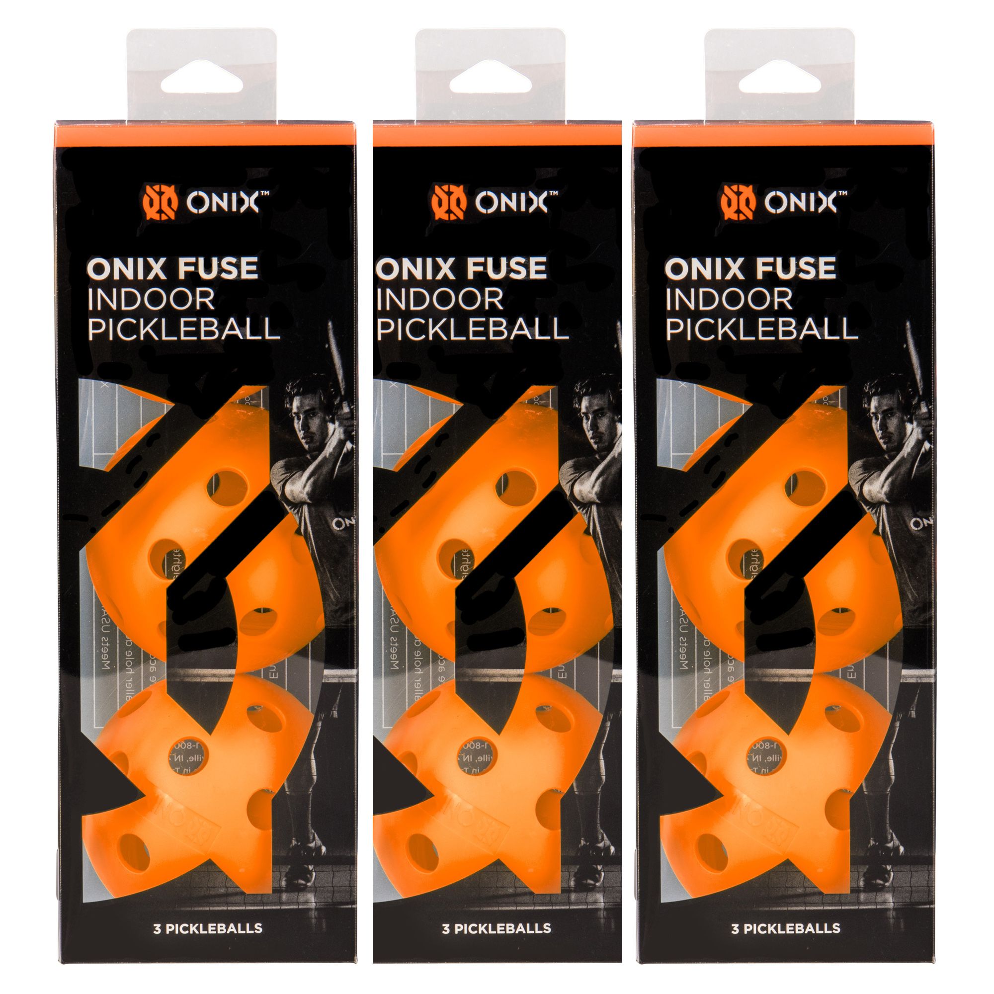 Onix Fuse Indoor Pickleball - 9pk | SportChek