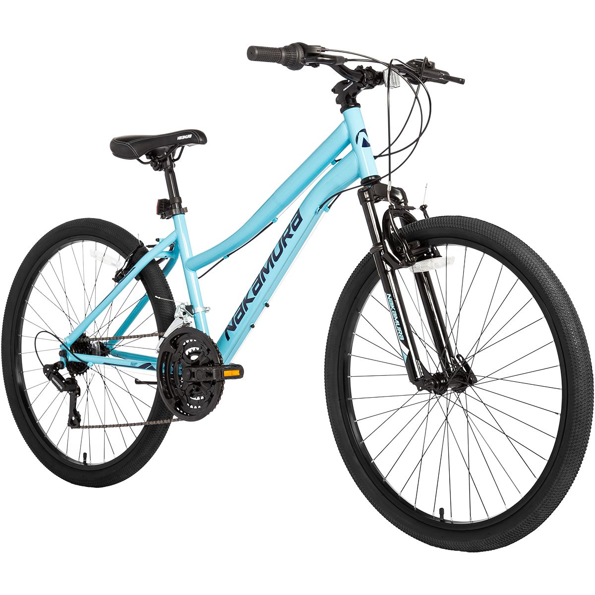 Nakamura Women's Inspire 26" Mountain Bike, 18 Speed, ST Shirtl Frame, V-Brakes, Hardtail ...