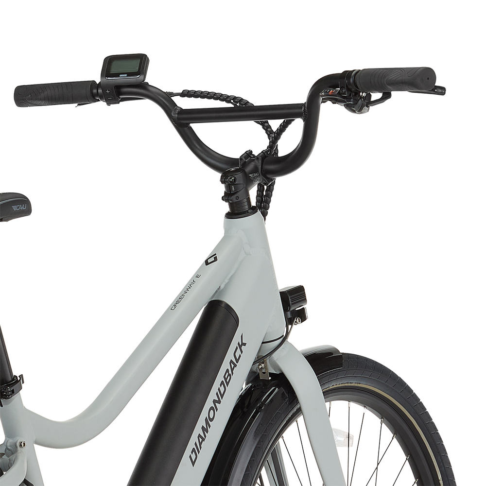 Diamondback Greenway 27.5" Electric Bike, Aluminum Frame, Hydraulic ...