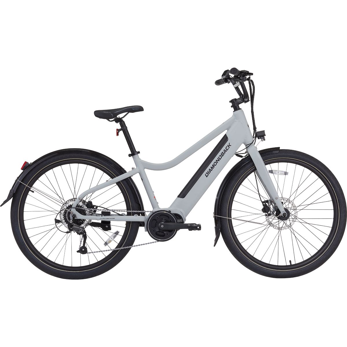 Diamondback Greenway 27.5" Electric Bike, Aluminum Frame, Hydraulic ...