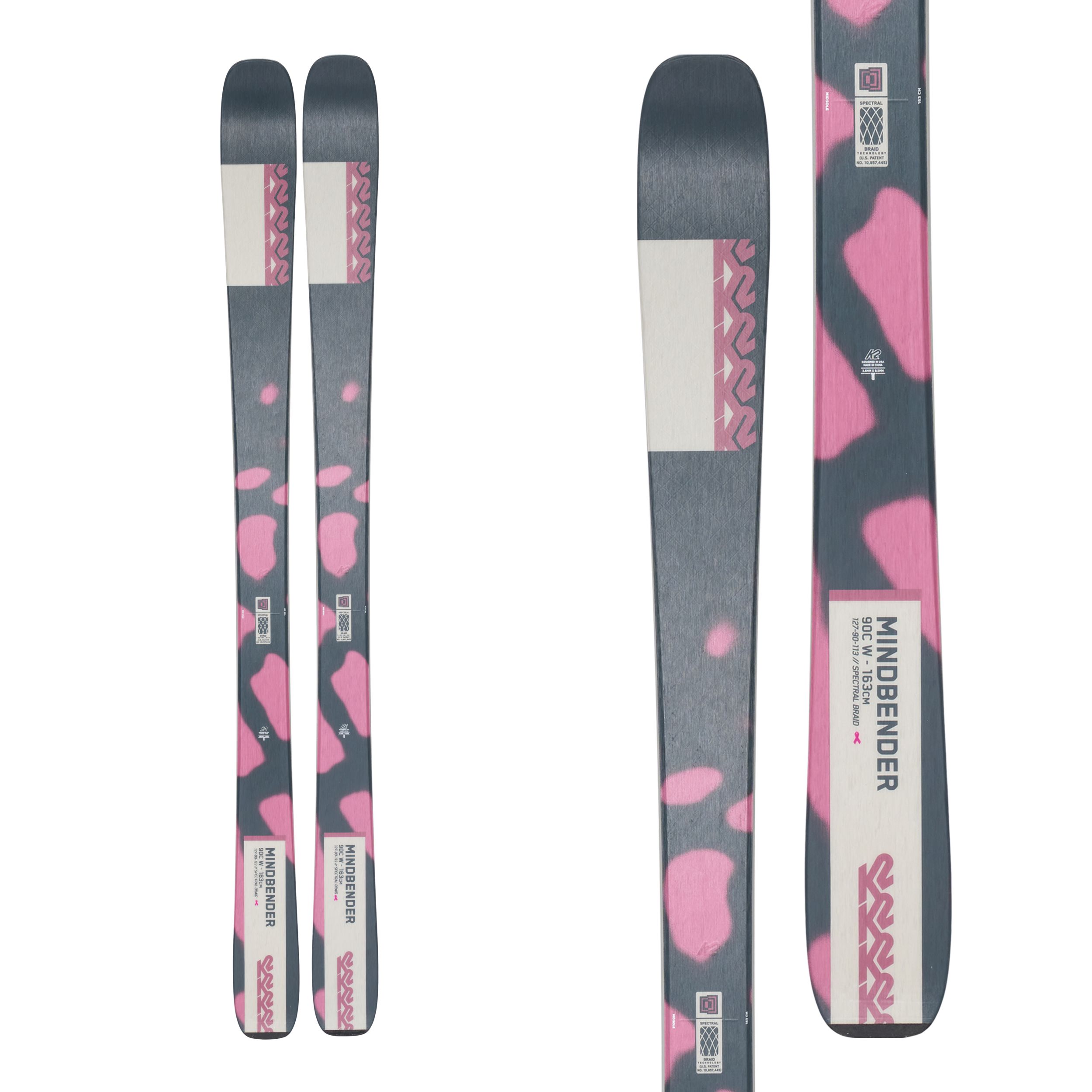 K2 Women's Mindbender 90C Lightweight Skis 2023 | SportChek