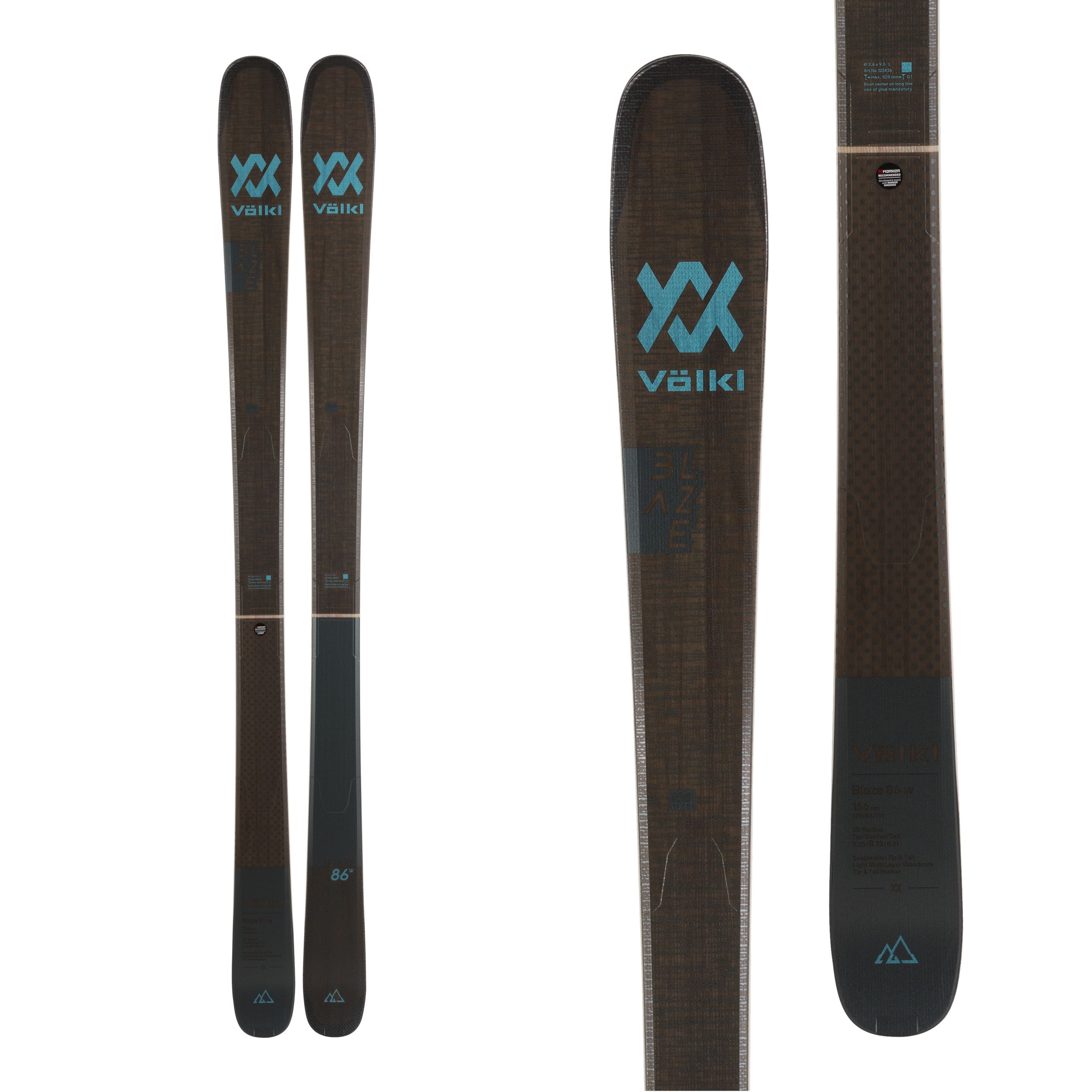 Volkl Blaze 86 Women's Skis 2023 | SportChek