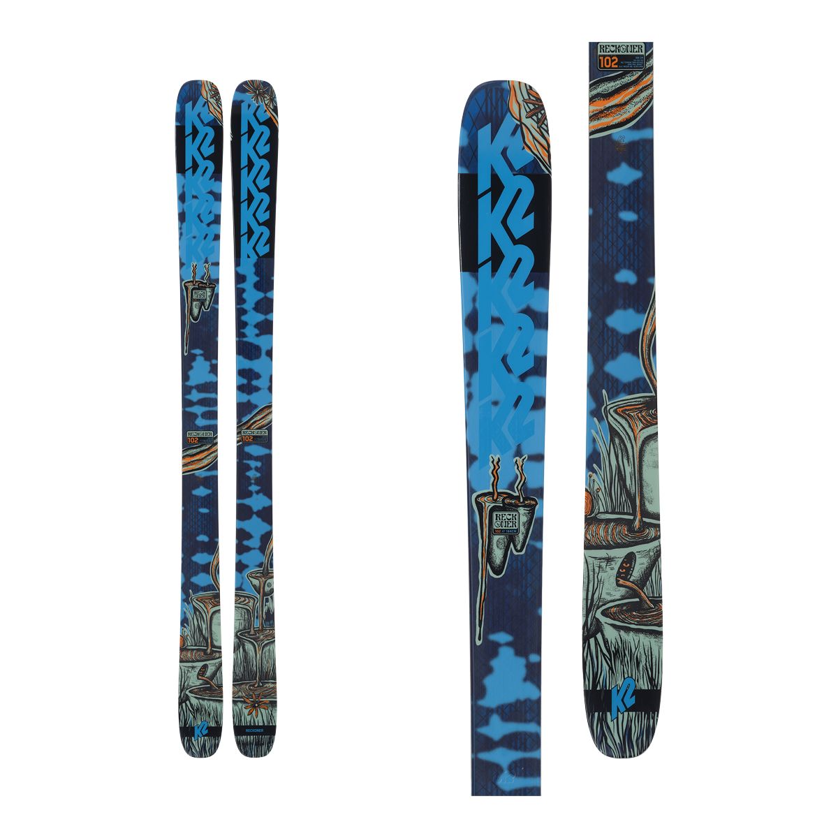 K2 Men's Reckoner 102 Twin Tip Skis 2024 | SportChek