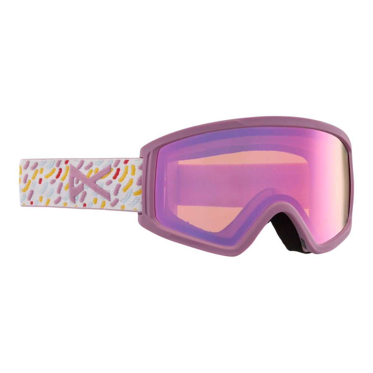 Anon Tracker 2.0 Junior Ski & Snowboard Goggles 2023 Sprinkle Pink with ...