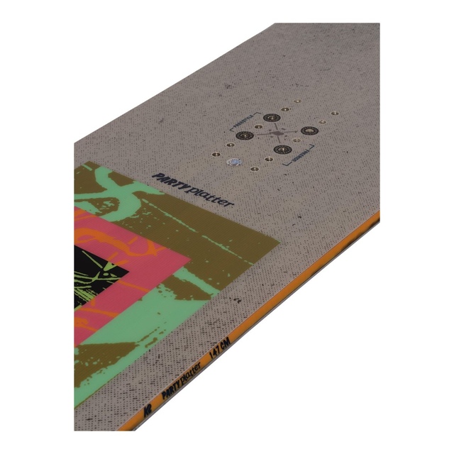 K2 Unisex Party Platter 2023 Intermediate Snowboard, All Mountain ...