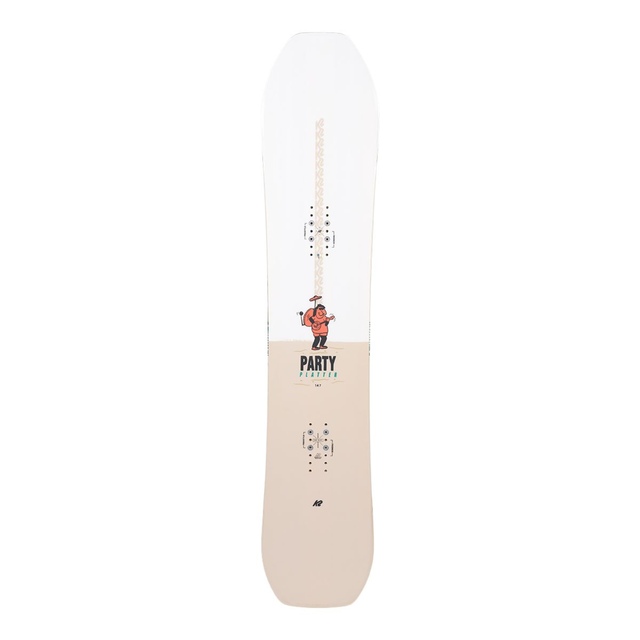 K2 Unisex Party Platter 2023 Intermediate Snowboard, All Mountain ...