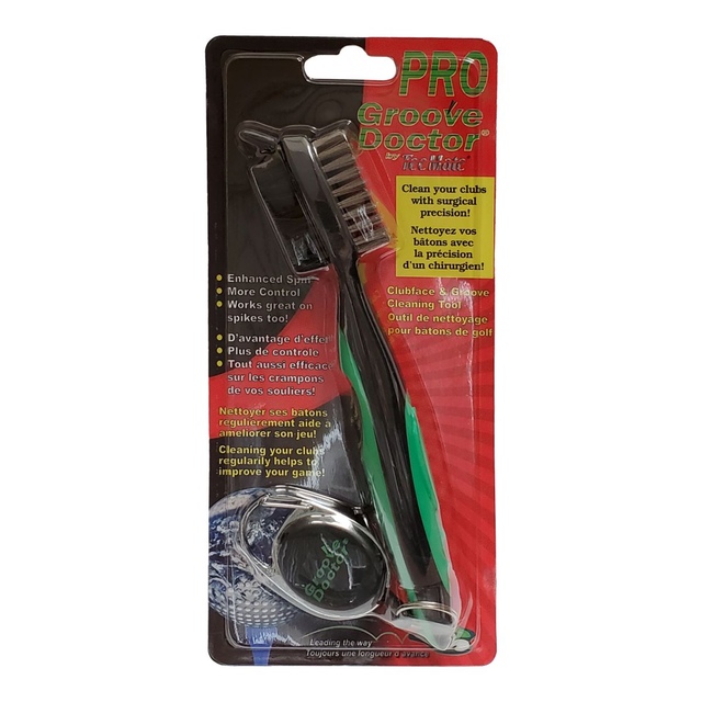 Groove Doctor Pro 3in1 Golf Club Cleaning Brush | SportChek