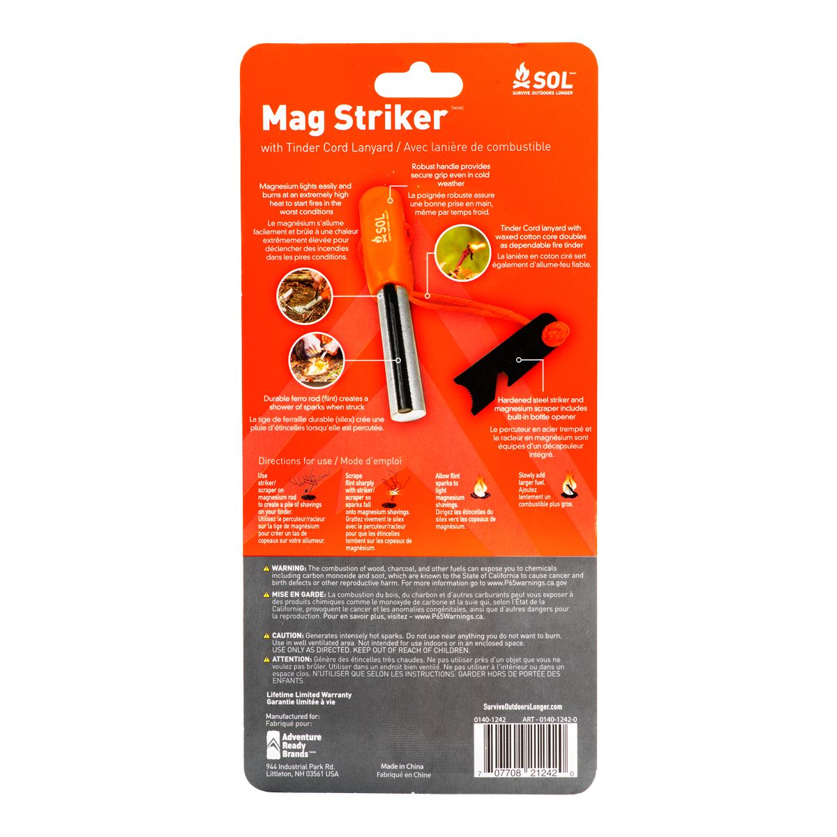 SOL Mag Striker With Tinder Cord | SportChek