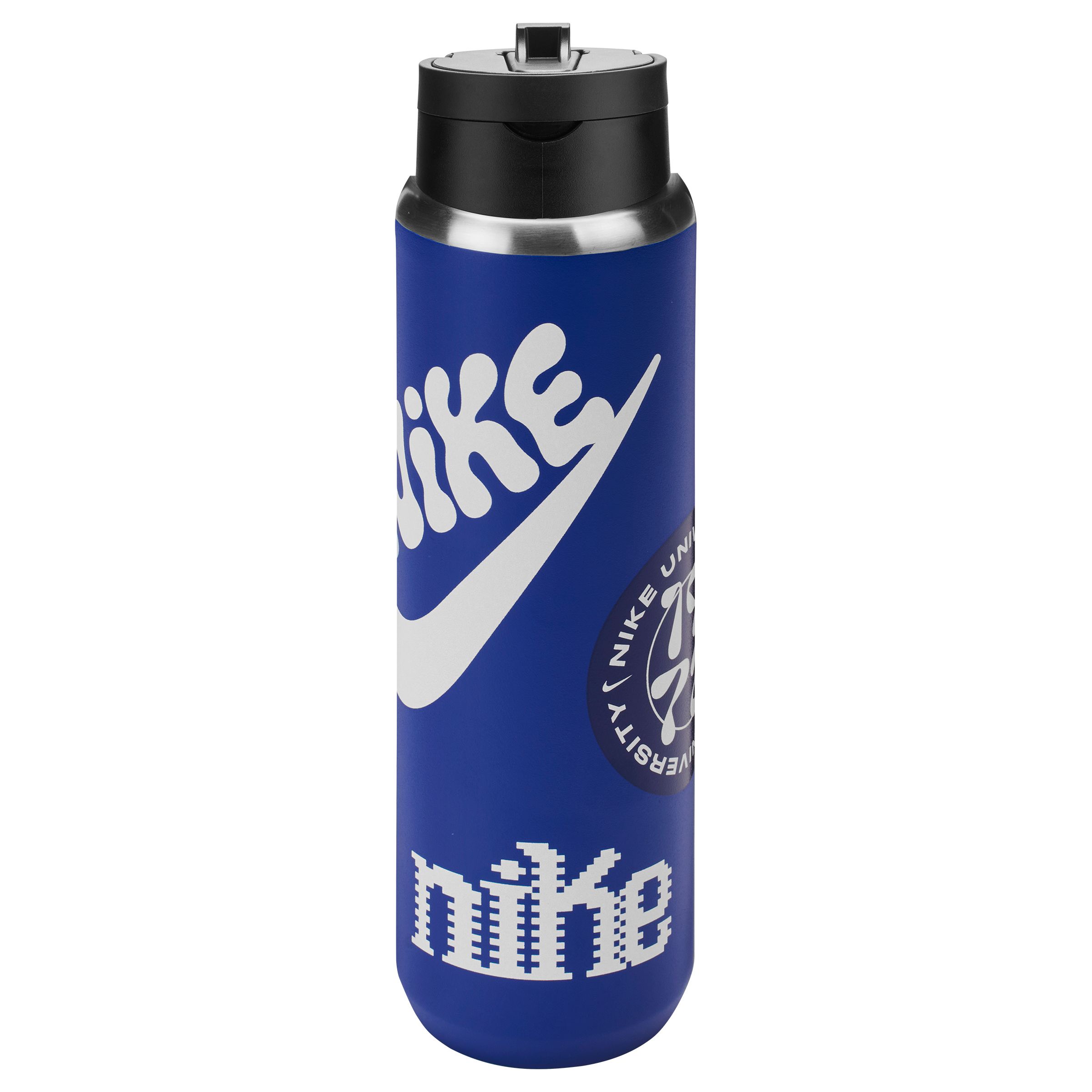 Nike Recharge Stainless Steel Water Bottle 24 Oz Graphic Straw Bottle ...