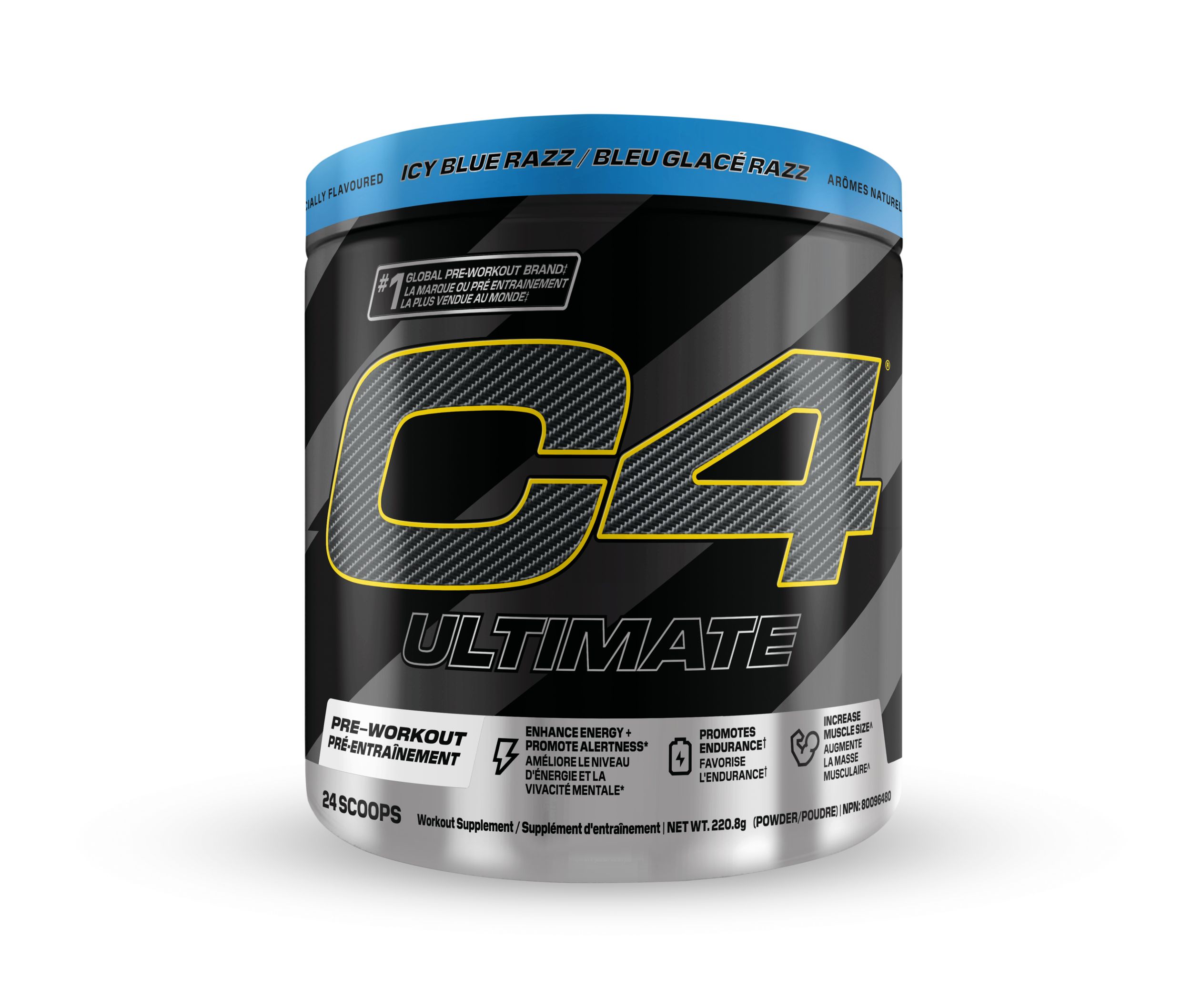 C4 Ultimate 12 SV Pre-Workout Powder - Icy Blue Razz | SportChek