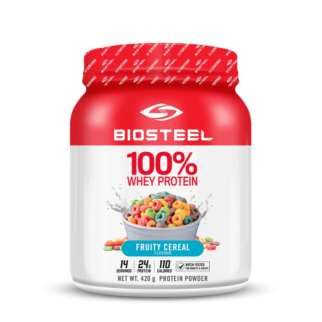 BioSteel Fruity Cereal 100% Whey Protein Powder 420g | SportChek