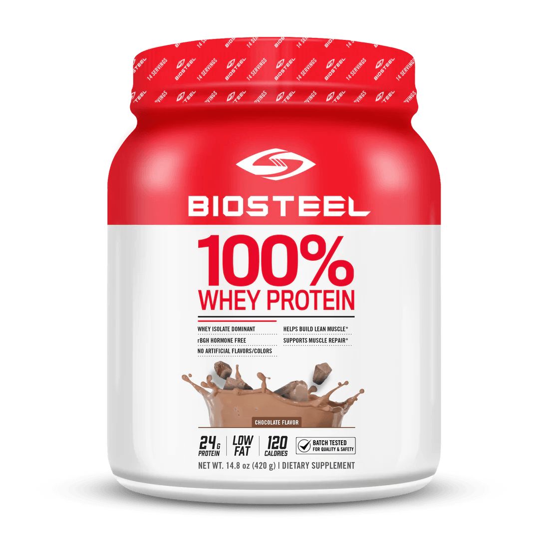 BioSteel Chocolate 100% Whey Protein Powder 420g | SportChek