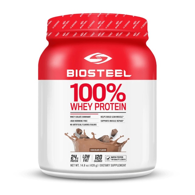 BioSteel Chocolate 100% Whey Protein Powder 420g | SportChek