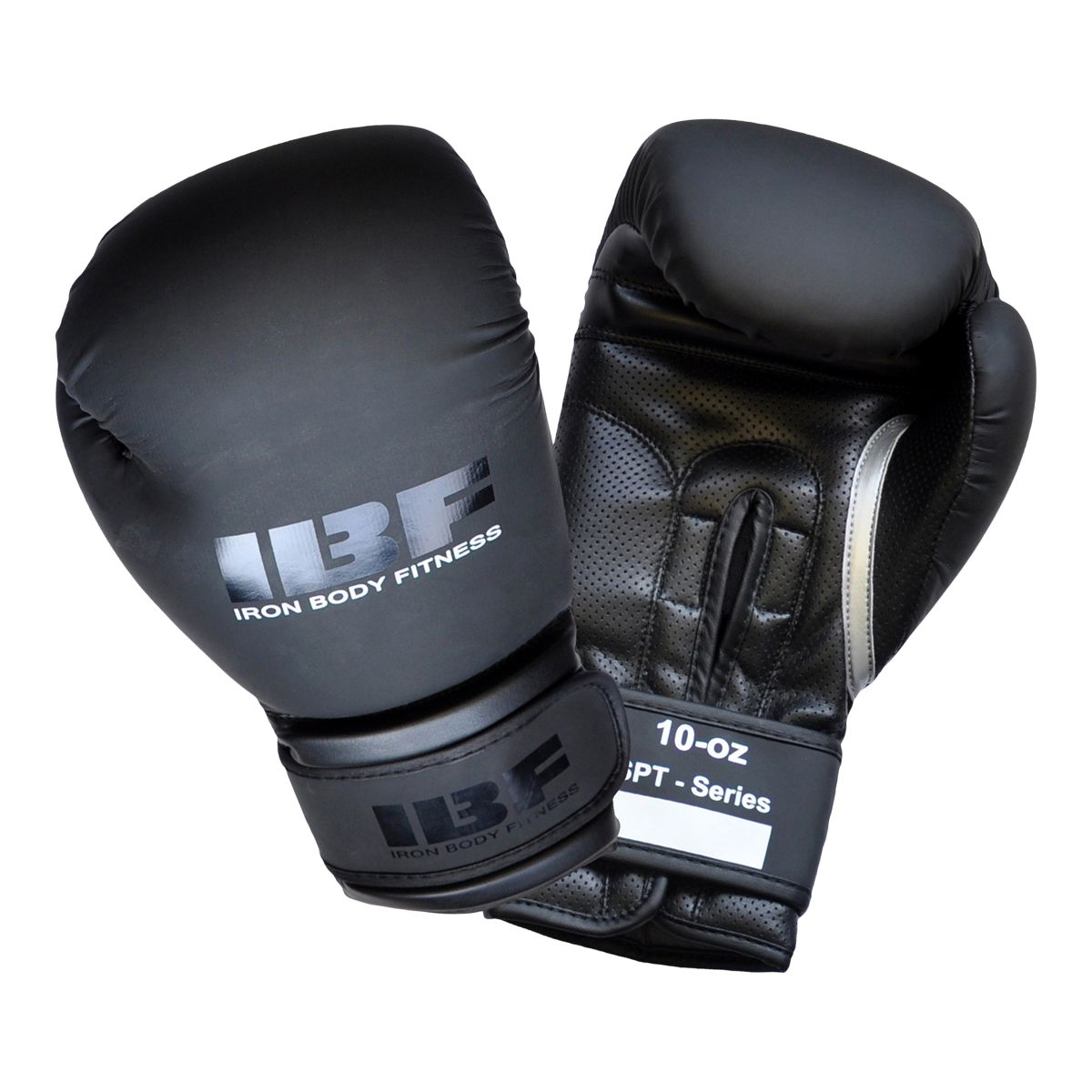 Iron Body Fitness Blackout 12 oz Boxing Gloves | Sportchek