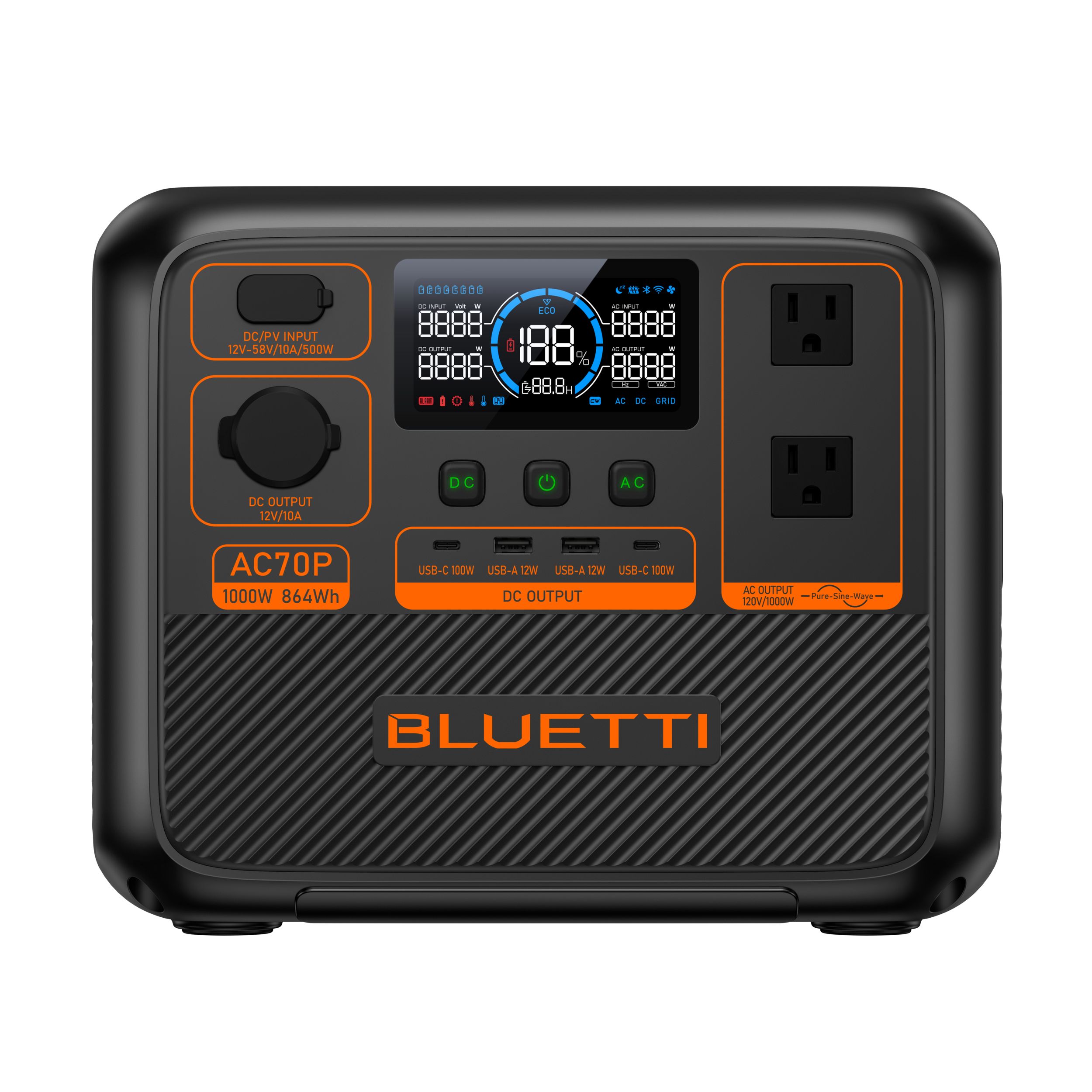 BLUETTI AC70P Portable Power Station | SportChek