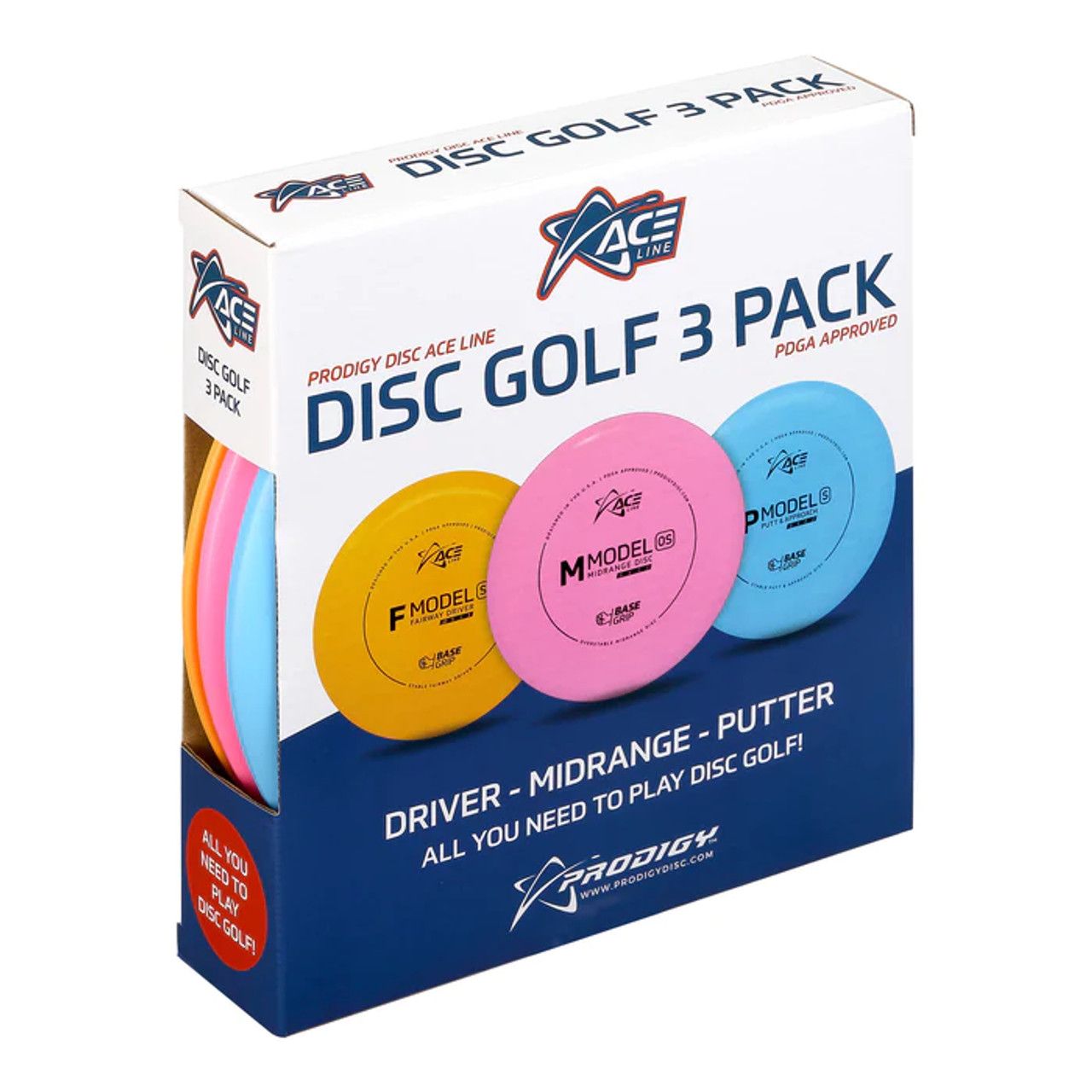 ACE Line Disc Golf Set - 3 Pack | SportChek