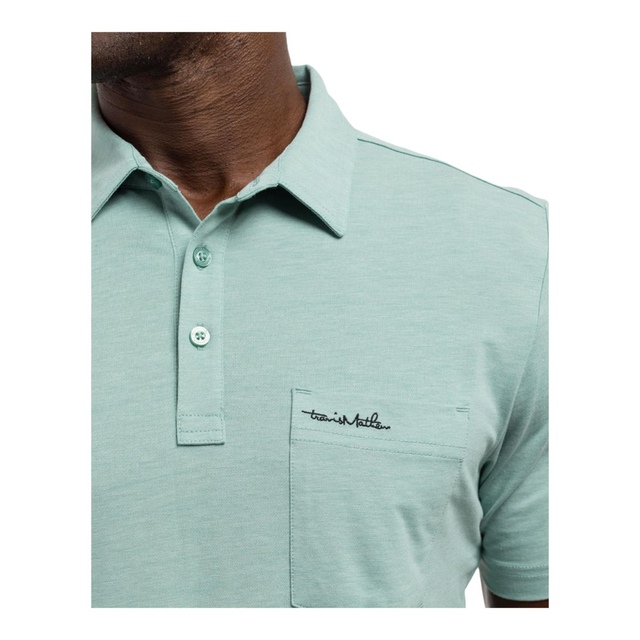 TravisMathew Men's Ofty Off The Record Short Sleeve Golf Polo T Shirt ...