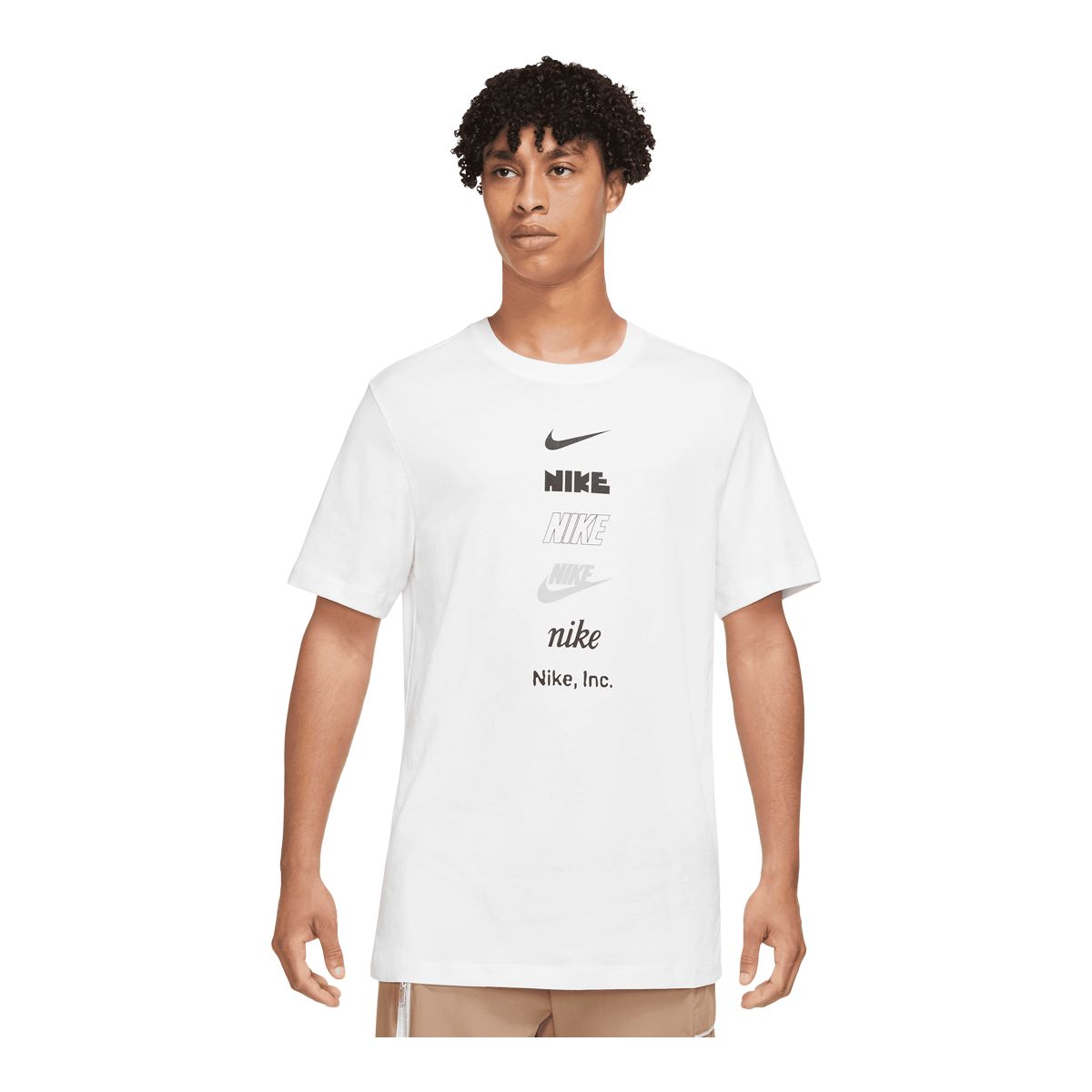 Nike Sportswear Men's Club+ Multi Logo T Shirt | SportChek