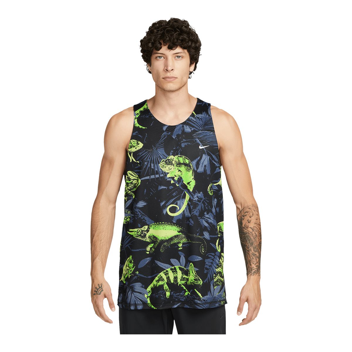 Nike Men's Dri-FIT Studio '72 Reversible All Over Print Tank | SportChek