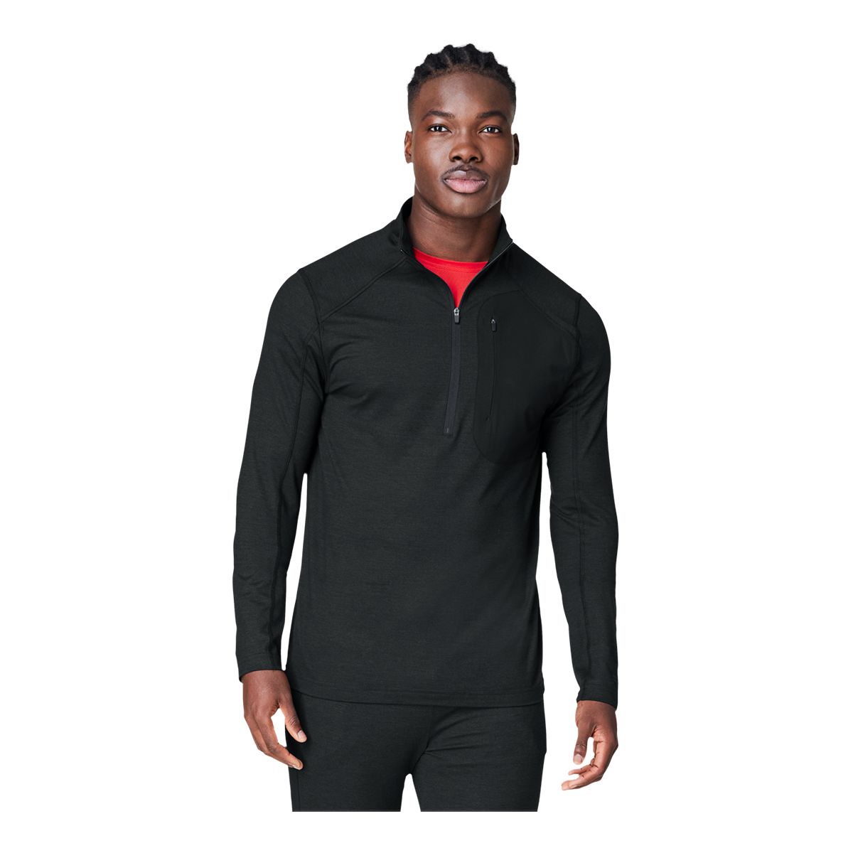 FWD Men's Hit Knit 1/4 Zip Long Sleeve Top | SportChek