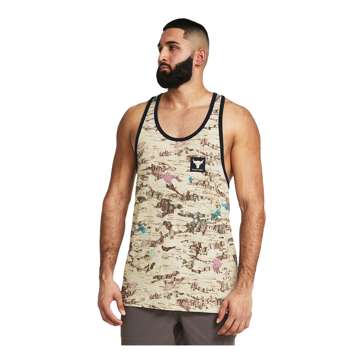 Under Armour Men's Project Rock Camo Graphic Tank | SportChek