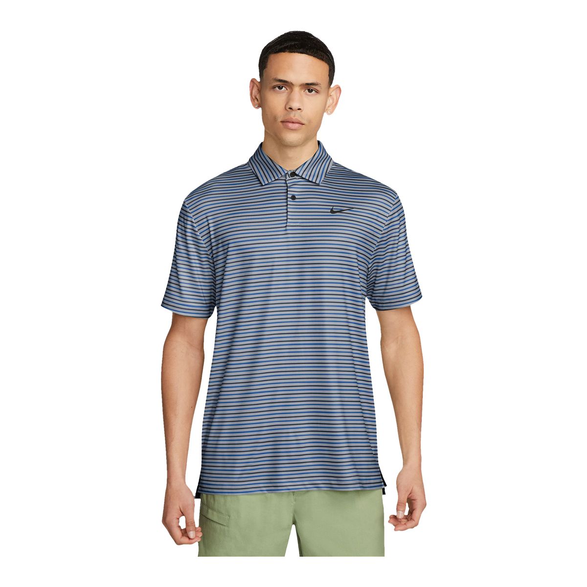 Nike Men's Dri-FIT Tour Striped Golf Polo T Shirt | SportChek