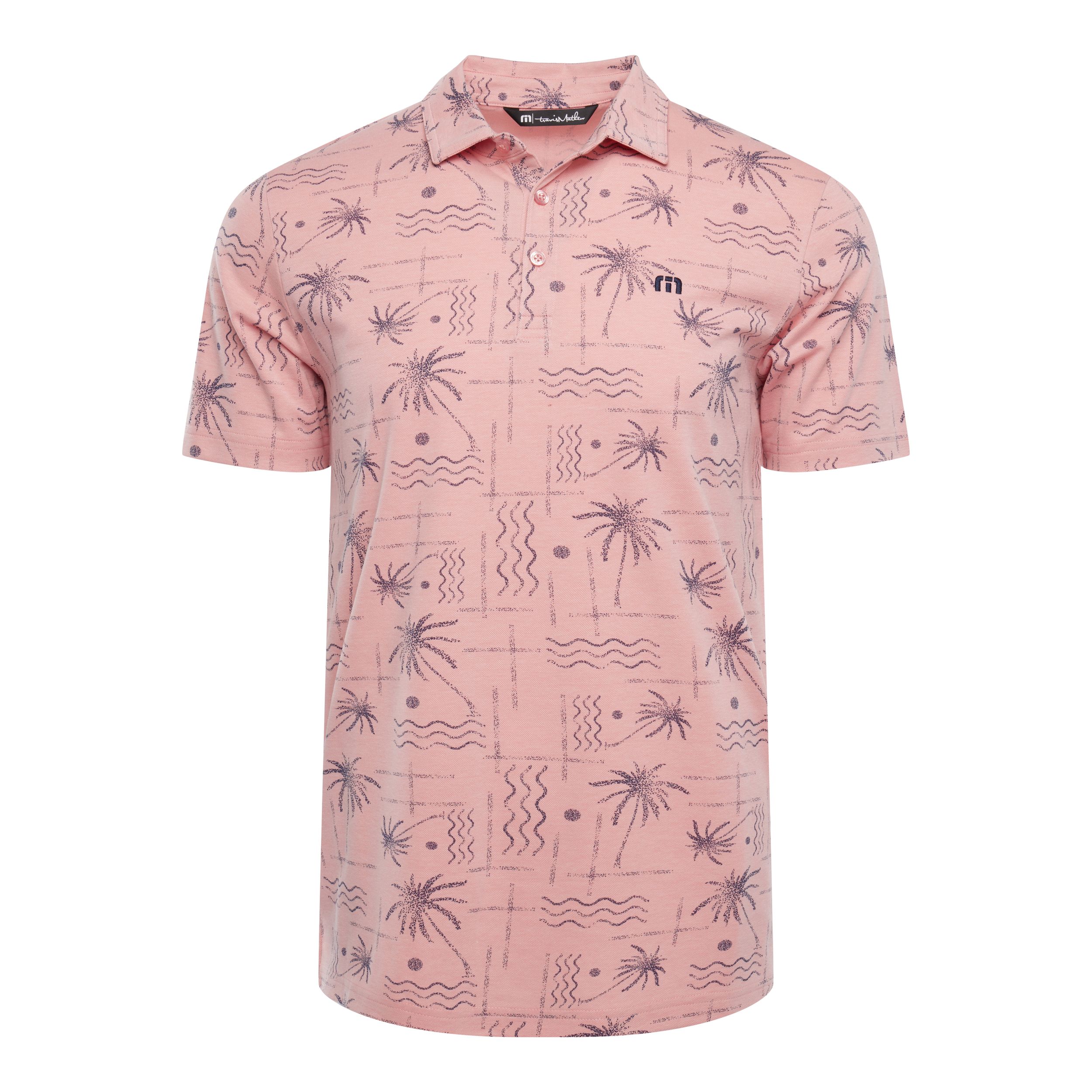 TravisMathew Men's Coconut Palm Golf Polo Shirt | SportChek