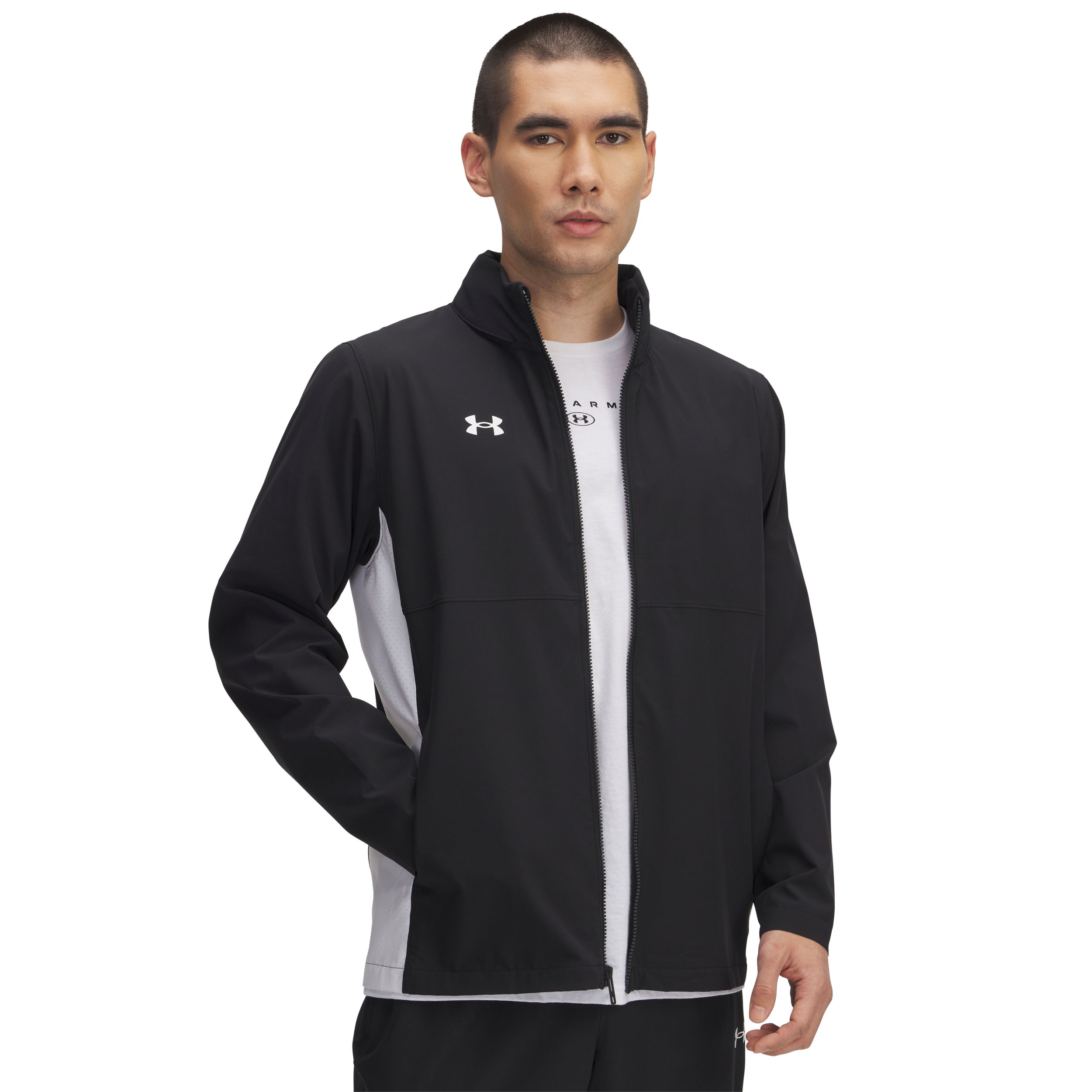 Under Armour Men's Rival Stretch Woven Full Zip Jacket | SportChek