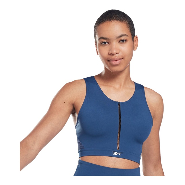 Reebok Women's Studio Lux Perform Crop Tank Top, Sleeveless, Sports ...