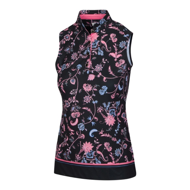 Greg Norman Golf Women's Majestic Sleeveless Golf Tank Top, UPF 50 ...