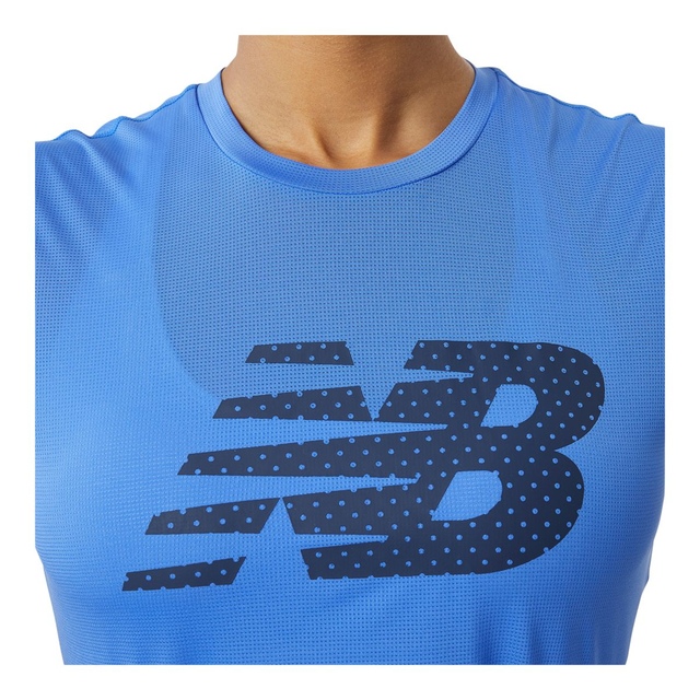 New Balance Women's Run Accelerate Logo Running T Shirt, Quick-Dry ...