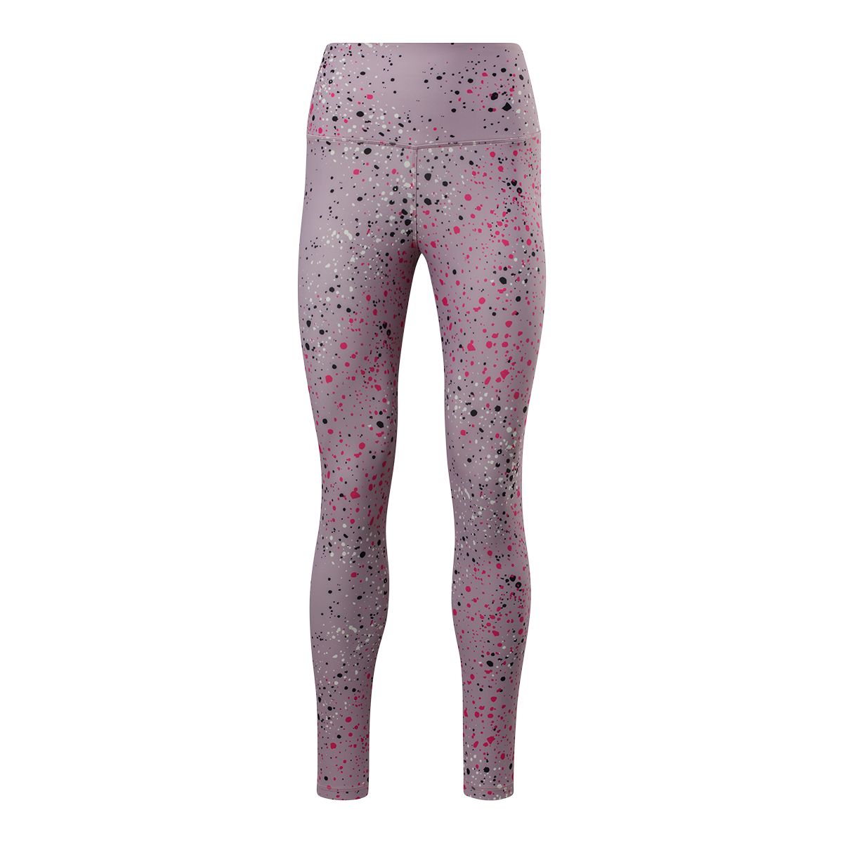 Reebok Women's Studio Lux High Rise 2.0 Yoga All Over Print Tights ...