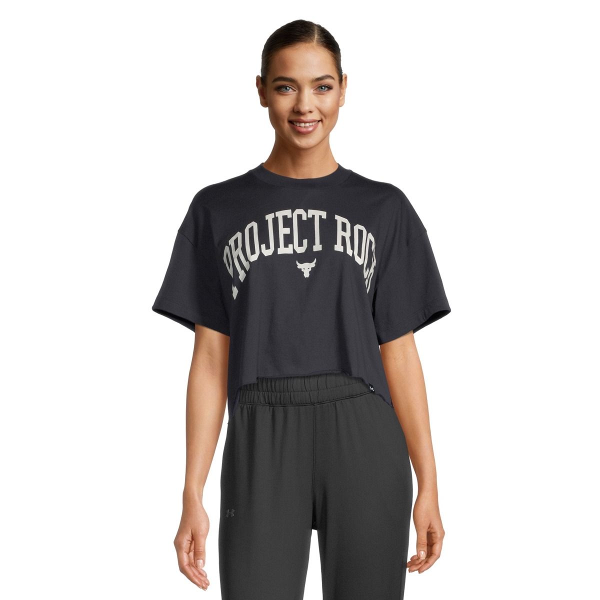 Under Armour Women's Project Rock Logo T Shirt | SportChek