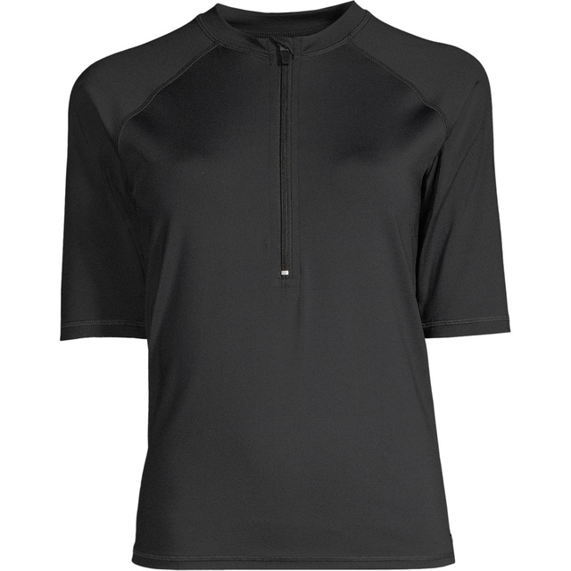 Ripzone Women's SL Half Zip Short Sleeve Rashguard | SportChek