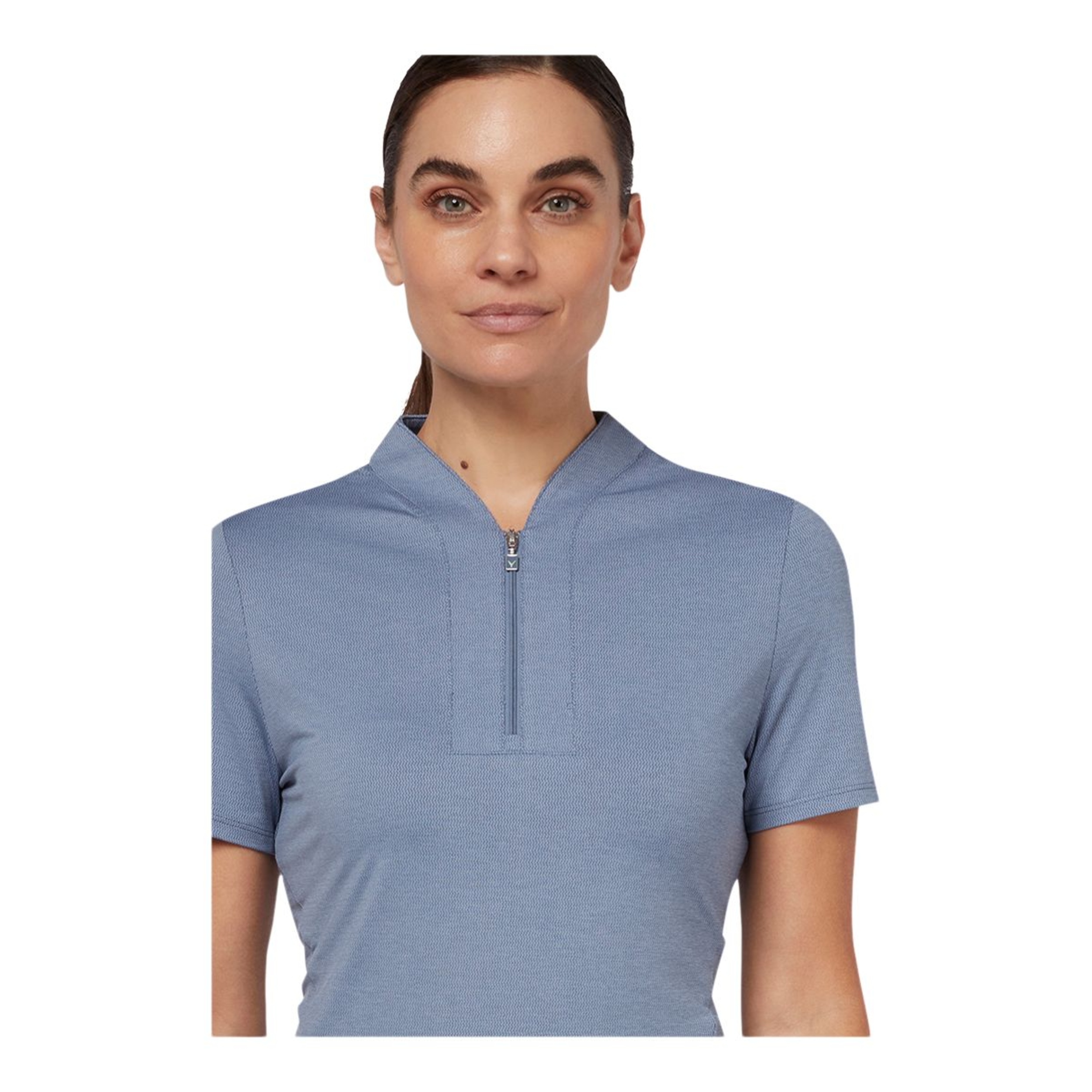 Callaway Women's Tonal Textured Heather Polo T Shirt | SportChek