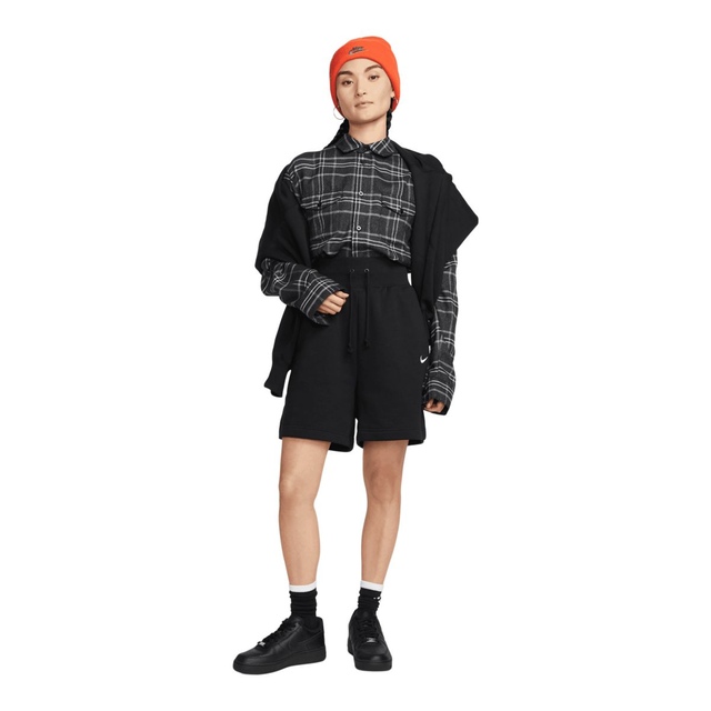 Nike Women's Phoenix Fleece High Rise Baller Shorts | SportChek