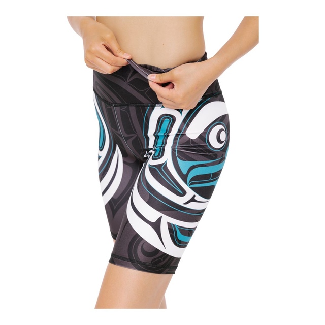 NoMiNoU Women's Wolf Moon Fern Bike Shorts | SportChek