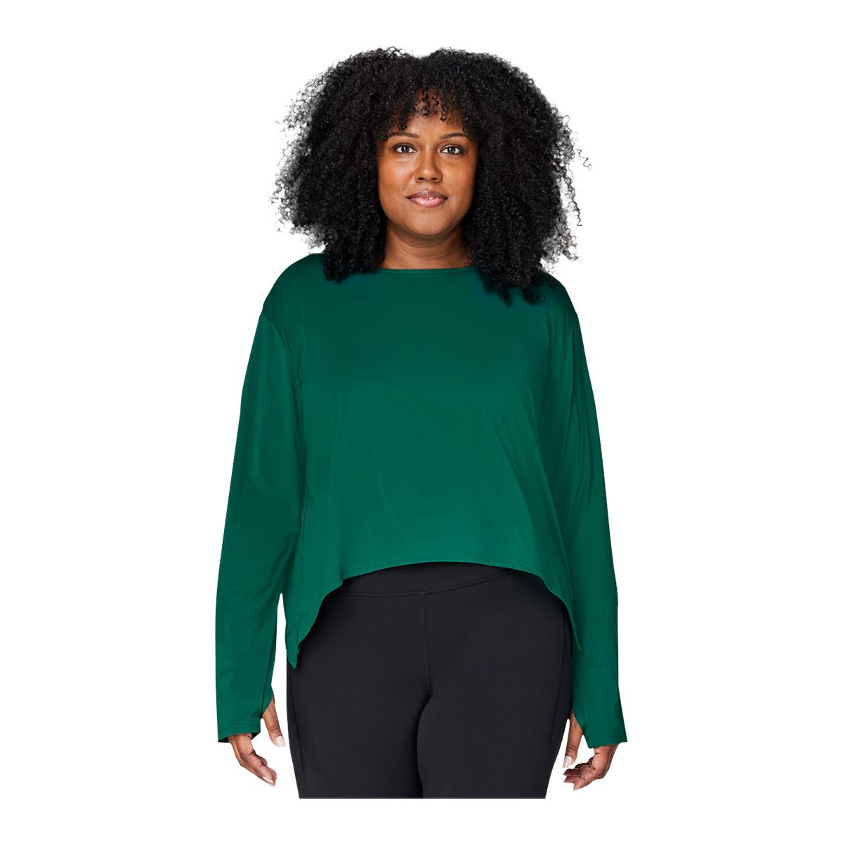 FWD Women's Plus Size Push Active Flow Long Sleeve Shirt | SportChek