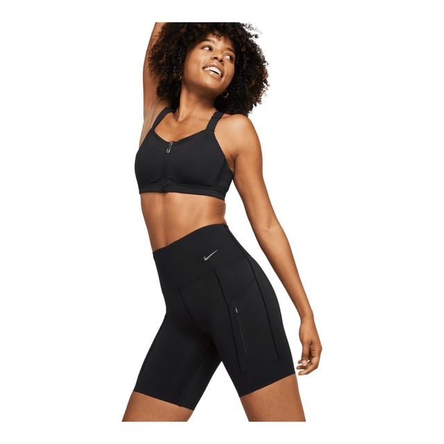 Nike Women's Run Dri-FIT Go High Rise 8 Inch Shorts | SportChek