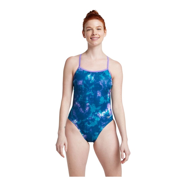 Speedo Womens Printed One Back Swimsuit Sportchek